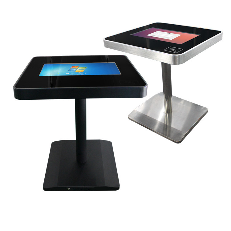 Meja Bingkai Logam Layar Sentuh Lcd, Meja Kopi Layar Sentuh 22 Inch